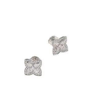 De Beers Enchanted Lotus Diamond Earrings - Gold