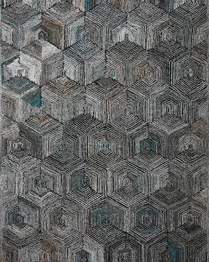 LOLOI Prescott Pre-02 Area Rug, 7'9 X 9'9 - Gray