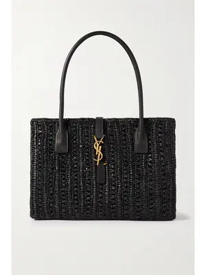 Saint Laurent Raffia Tote