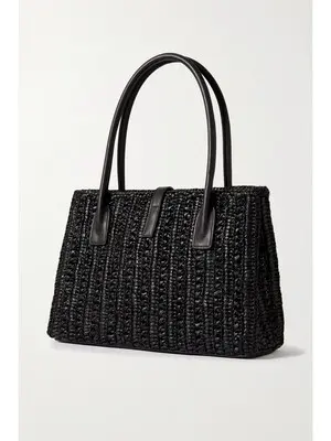 Saint Laurent Raffia Tote