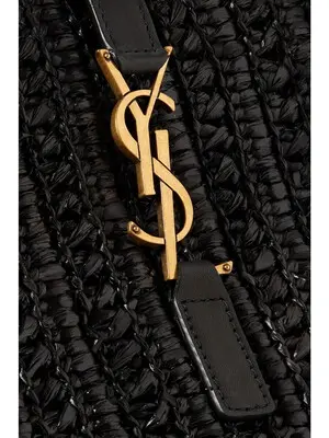 Saint Laurent Raffia Tote