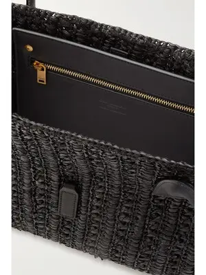 Saint Laurent Raffia Tote