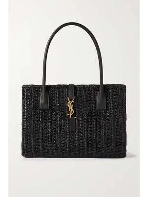 Saint Laurent Raffia Tote