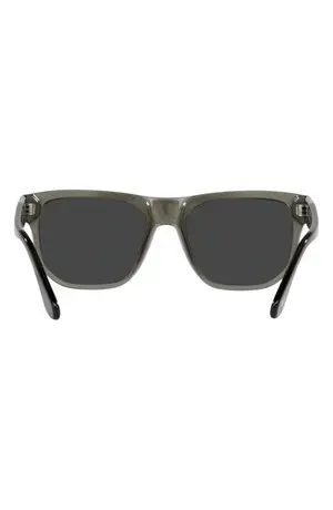 Persol 55mm Polarized Square Sunglasses