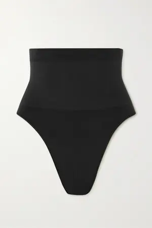 SKIMS Core Control High Waist Thong - Black