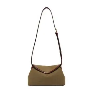 TOTEME Toteme T-Lock Clutch - Green