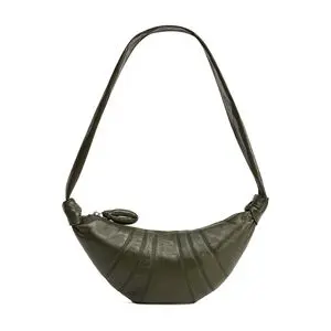 LEMAIRE Lemaire Small Croissant Shoulder Bag Blue
