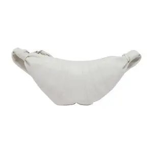 LEMAIRE Lemaire Small Croissant Shoulder Bag Chalk