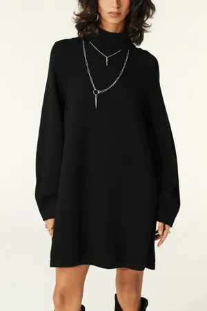 Ba&sh Medee Mini A-line Dress - Black