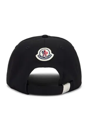 Moncler Graphic Baseball Cap - Black