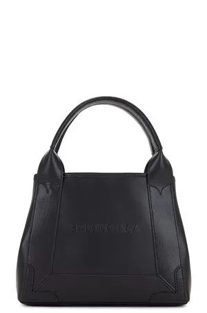 Balenciaga Xs Navy Cabas Bag