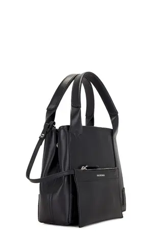Balenciaga Xs Navy Cabas Bag
