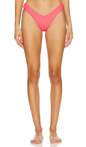 KULANI KINIS Y Cheeky Bikini Bottom Watermelon Ribbed