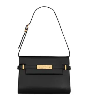 Saint Laurent Small Manhattan Shoulder Bag - Black