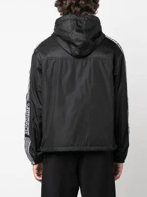 Versace Jacquard-logo Hooded Jacket