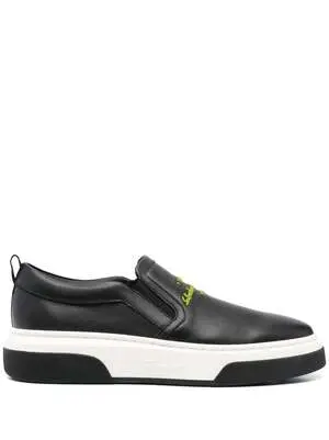 FERRAGAMO Cassina Leather Low-top Sneakers