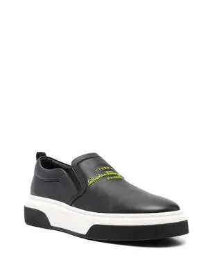 FERRAGAMO Cassina Leather Low-top Sneakers