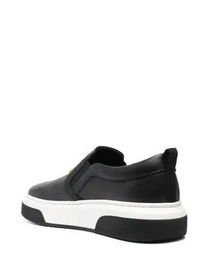 FERRAGAMO Cassina Leather Low-top Sneakers