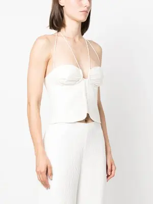 Cult Gaia Habana Corset Top
