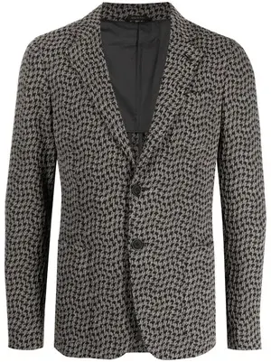 Giorgio Armani Houndstooth Blazer