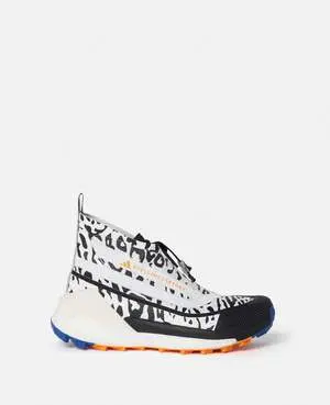 Stella McCartney Terrex Free Hiker Hiking Shoes - White/crew Orange/black