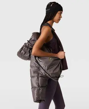 Stella McCartney Truenature Short Padded Coat - Gray