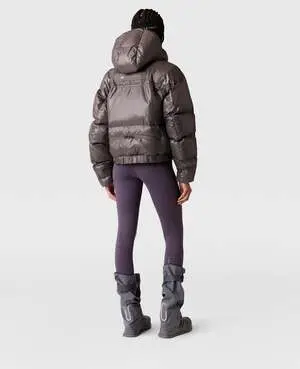 Stella McCartney Truenature Short Padded Coat - Gray