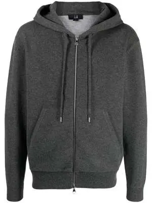 Dunhill Long-sleeve Zip-up Hoodie