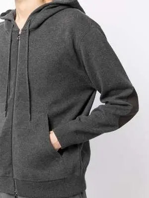 Dunhill Long-sleeve Zip-up Hoodie