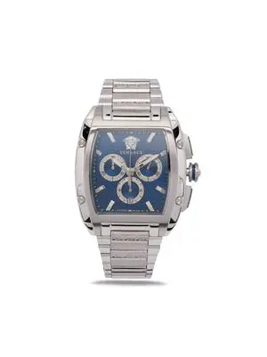 Versace Dominus 40mm Chronograph Watch - Blue