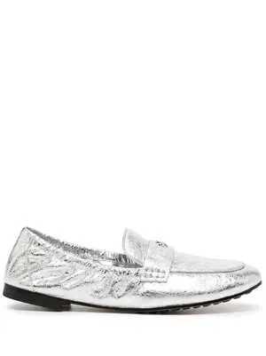 Tory Burch Silver Tone Shoes For Women