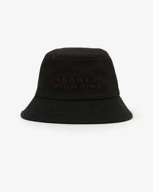 Isabel Marant Haley Bucket Hat - Black/black