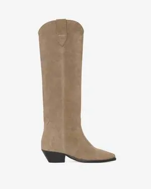 ISABEL MARANT ÉTOILE Isabel Marant Denvee Suede Cowboy Boots