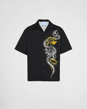 Prada Timecapsule Printed Poplin Shirt