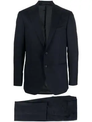 Caruso Single-breasted Wool Suit