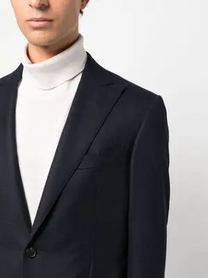 Caruso Single-breasted Wool Suit