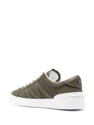Moncler Monaco Panelled Sneakers - Green