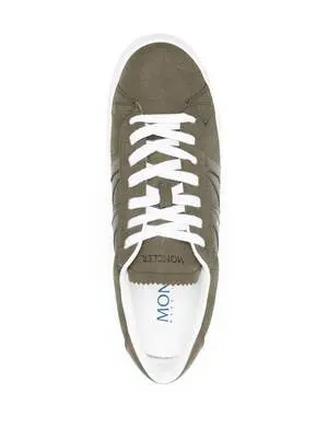 Moncler Monaco Panelled Sneakers - Green