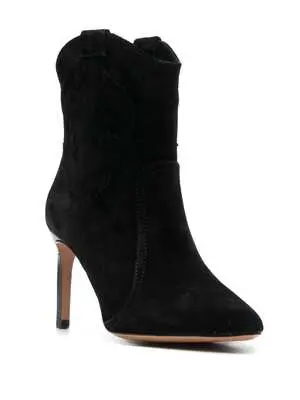 Ba&sh 80mm Suede Ankle Boots