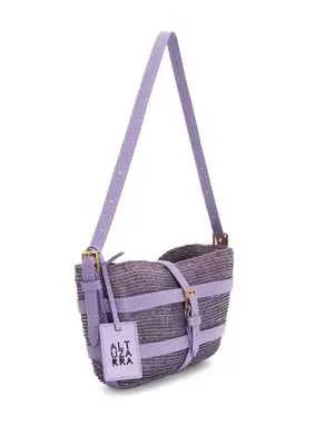 Altuzarra Watermill Raffia Crossbody Bag