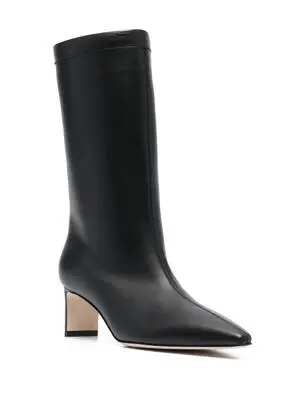 Fabiana Filippi 55mm Pointed-toe Leather Boots