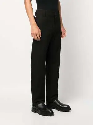 Valentino Garavani Rockstud-embellished Tailored Trousers - Black