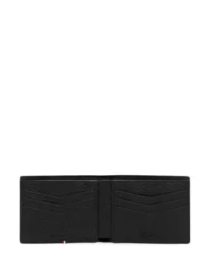S.t. Dupont Logo-lettering Leather Bi-fold Wallet