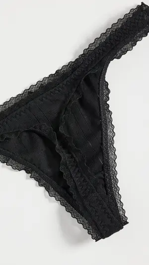 COUCOU The Thong 3 Pack - Black