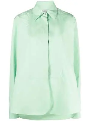 Jil Sander High-low Shirts For Women