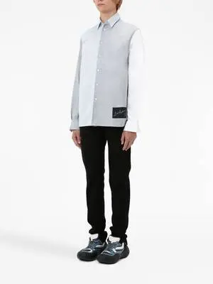 JW Anderson Patchwork-design Cotton Shirt