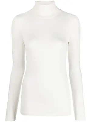 Polo Ralph Lauren Stretch Ribbed Turtleneck Top