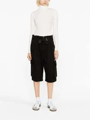 Polo Ralph Lauren Stretch Ribbed Turtleneck Top