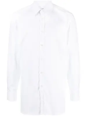 Dunhill Long-sleeves Cotton Shirt - White
