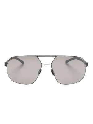 Mykita Angus Pilot-frame Sunglasses - Black